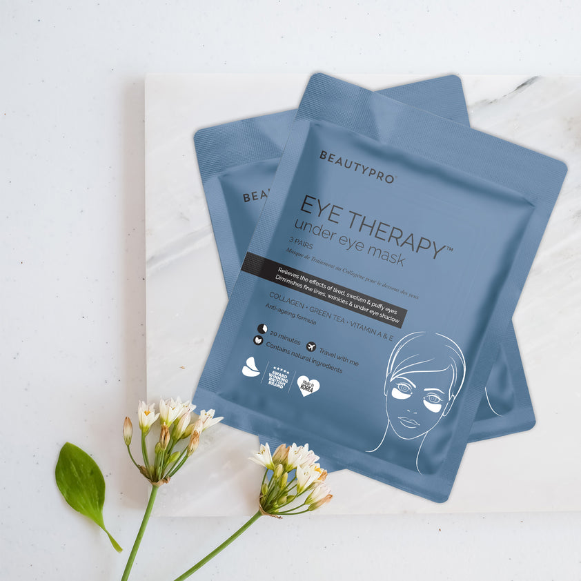 BeautyPro Eye Therapy Under Eye Mask with Collagen and Green Tea ...