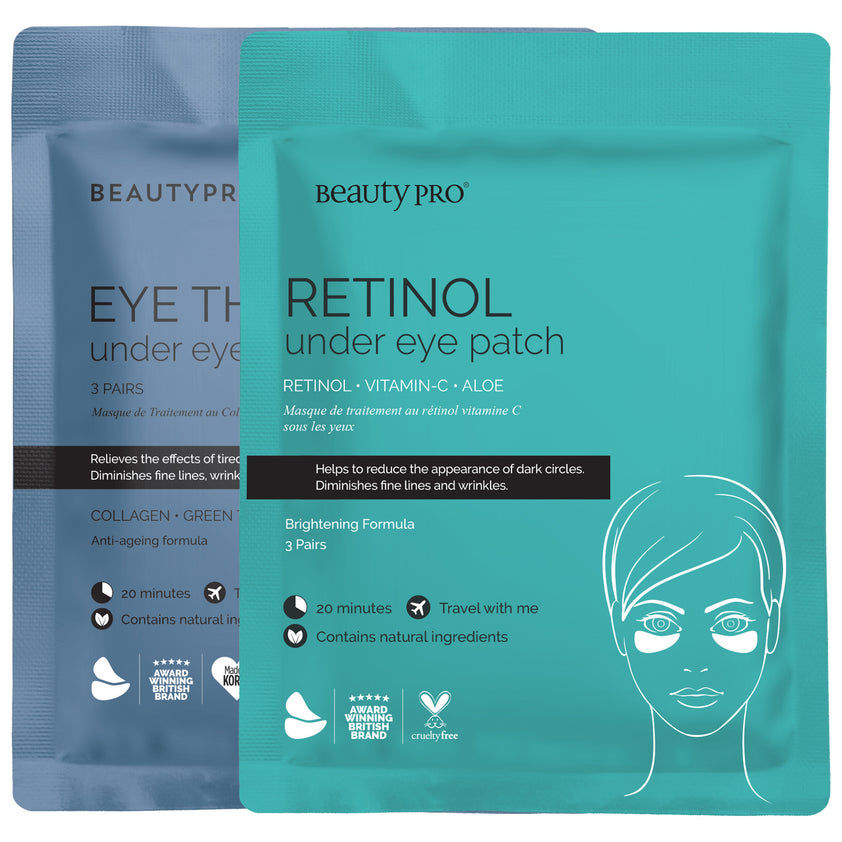 BeautyPro Eye Therapy Under Eye Mask with Collagen and Green Tea ...