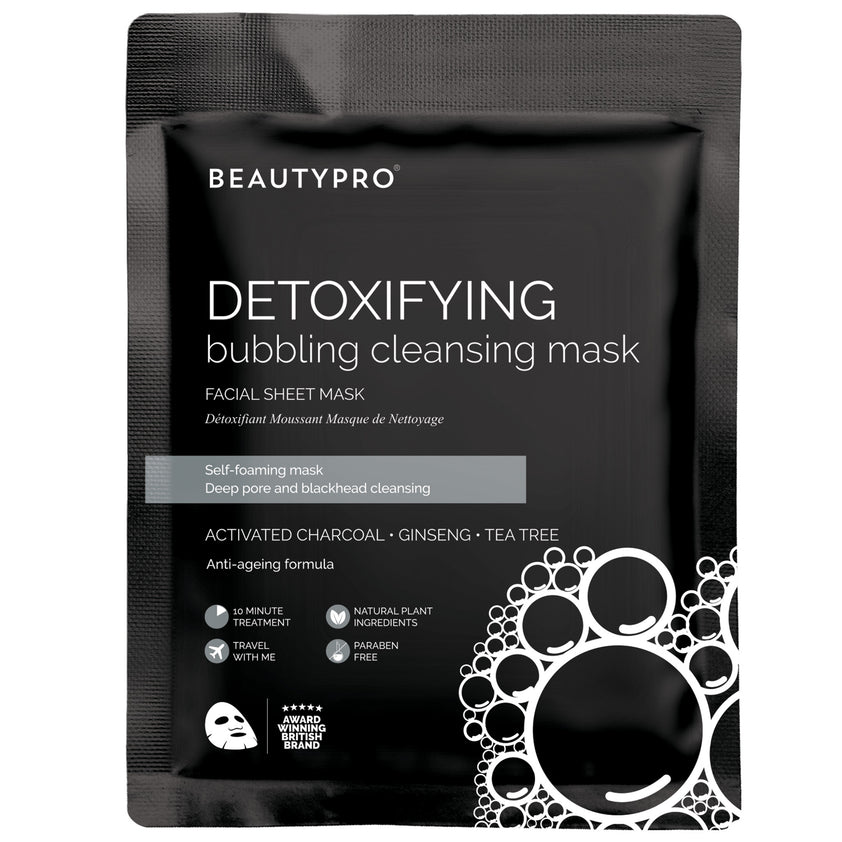 Detoxifying Foaming Face Mask | BEAUTYPRO Charcoal Mask